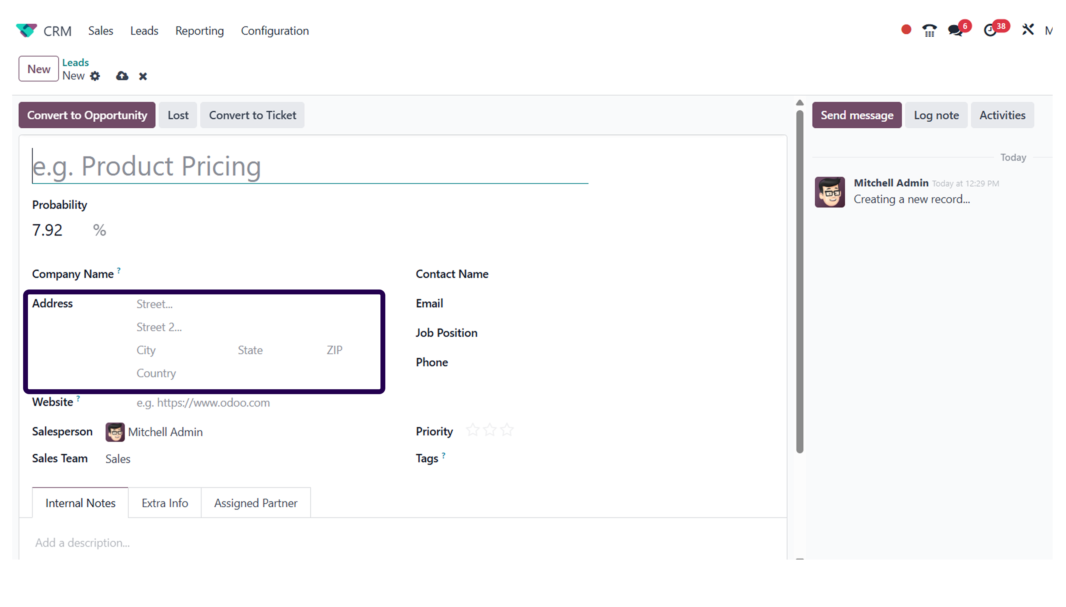 How To Manage Leads More Efficiently With Odoo CRM - Uncanny