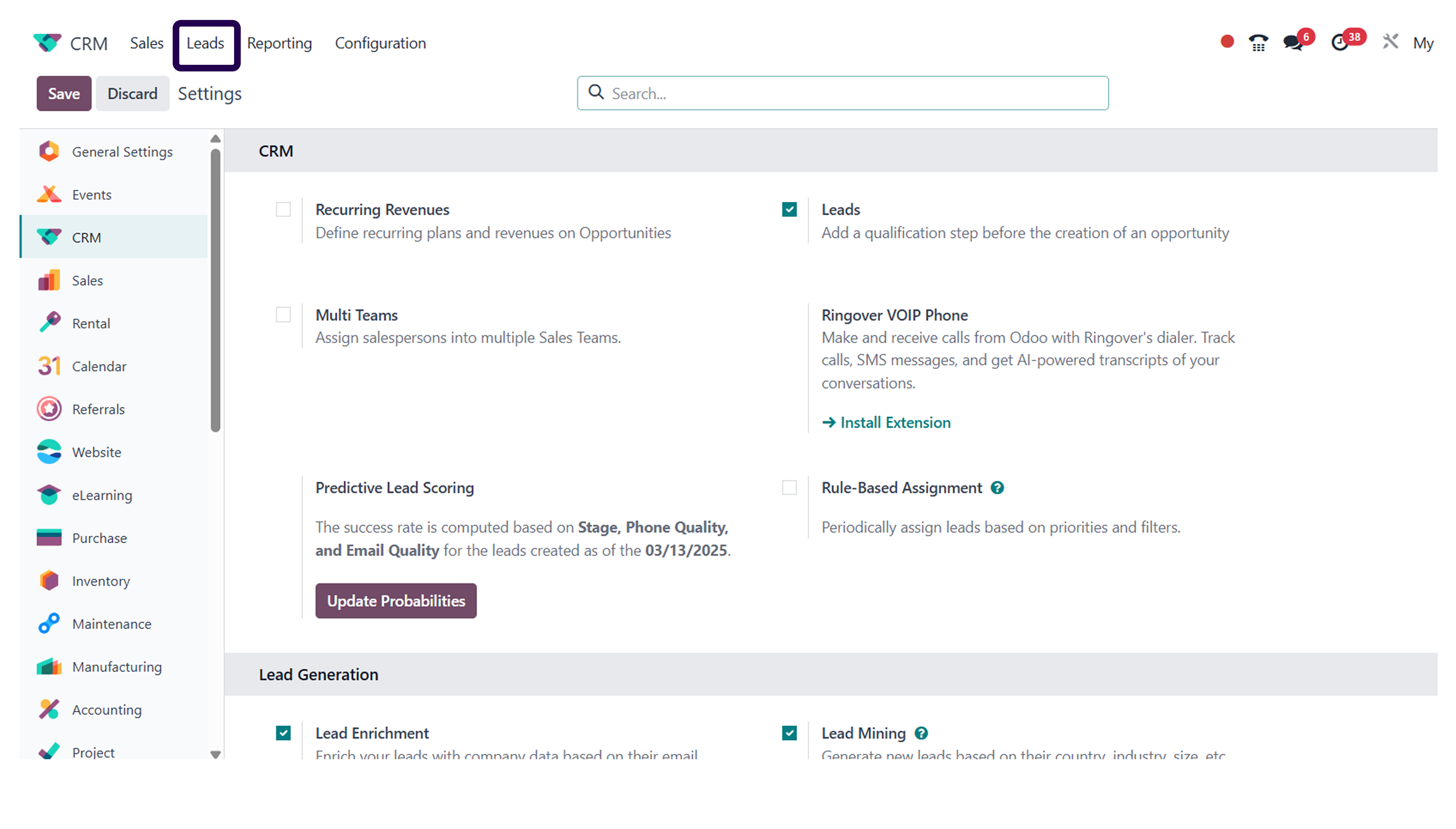 How To Manage Leads More Efficiently With Odoo CRM - Uncanny