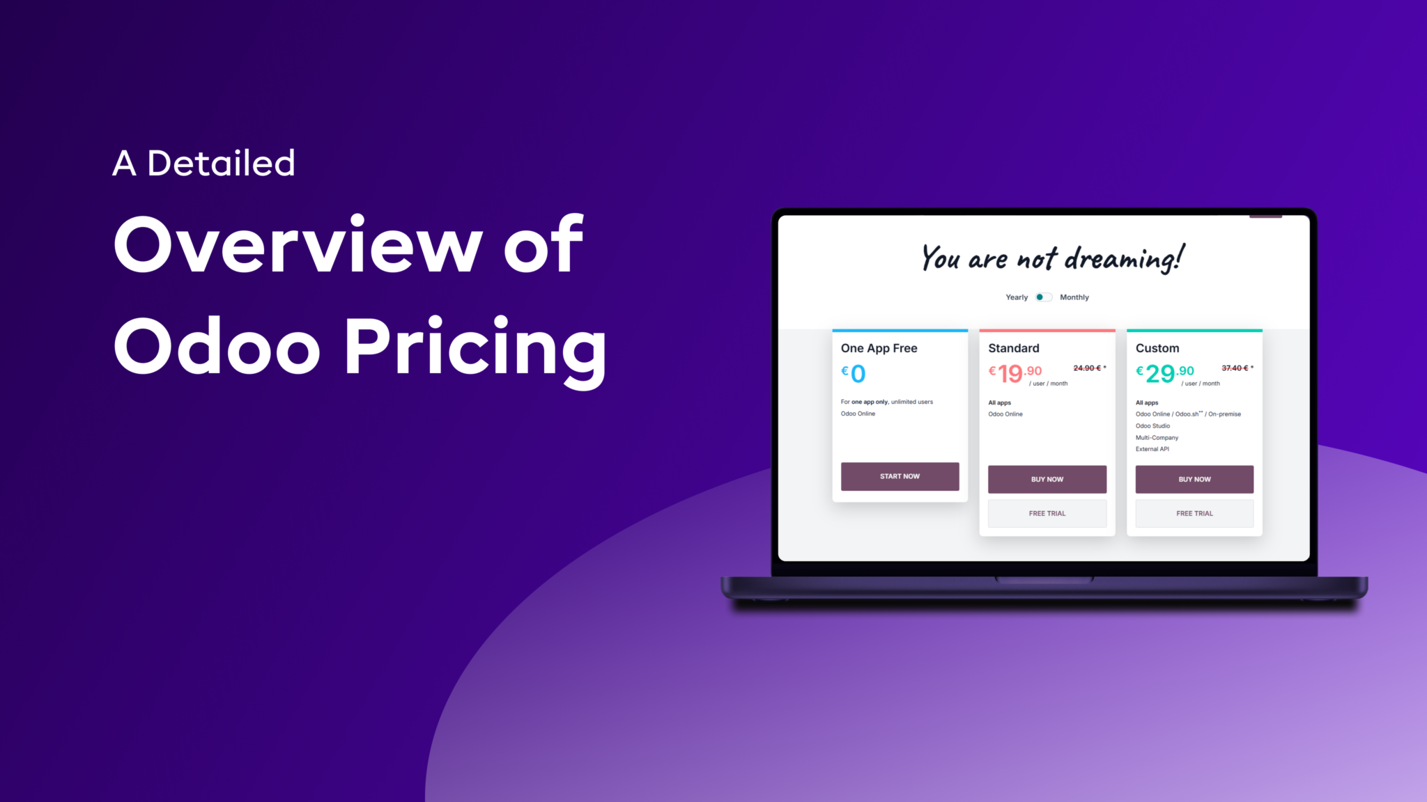 A Detailed Overview of Odoo Pricing 2022 - Uncannycs
