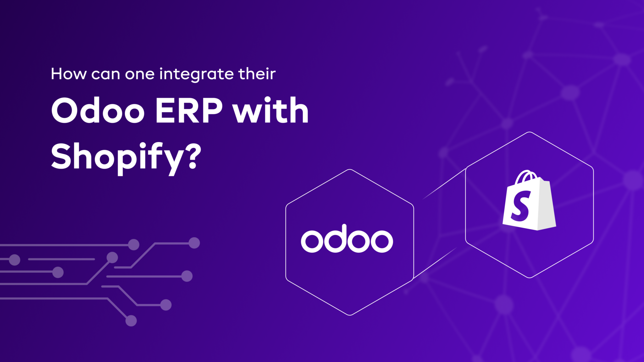 How can one integrate their Odoo ERP with Shopify?
